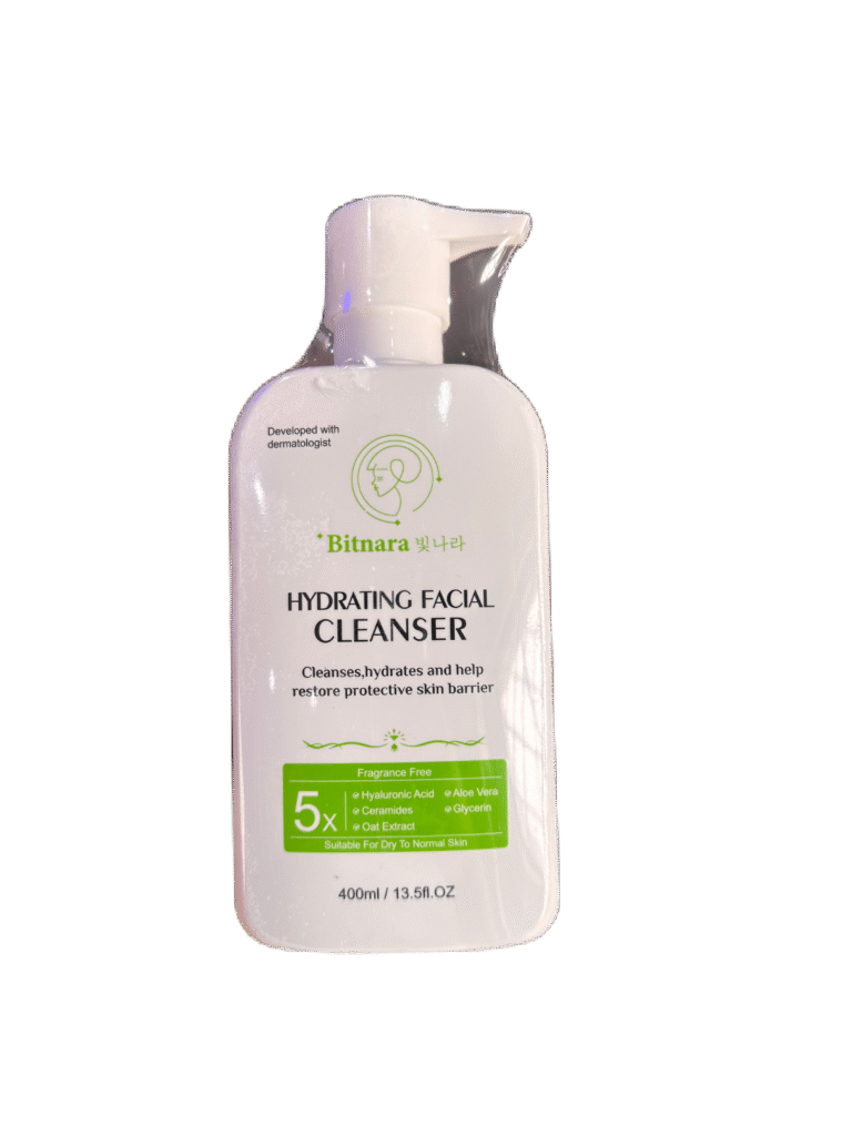 Bitnara hydrating facial cleanser 400ml - StylishBabes