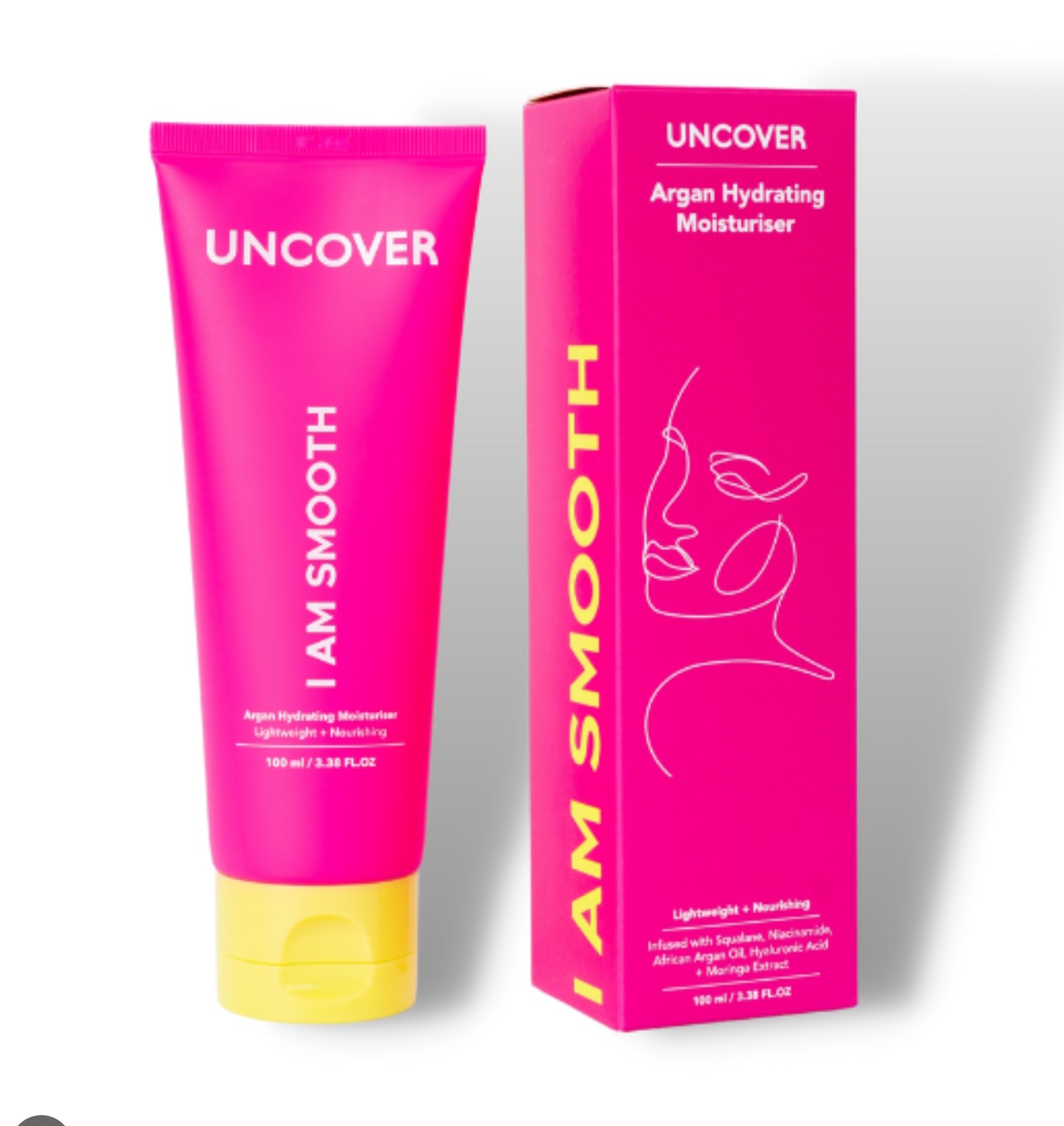 Uncover Argan Hydrating moisturizer 100ml - StylishBabes